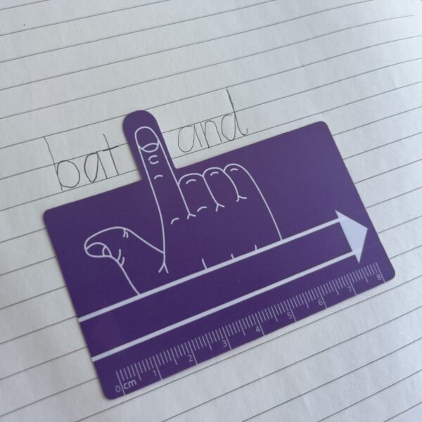 Finger Space Ruler | Improve Handwriting & Spacing for Kids